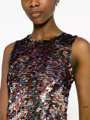 JW Anderson Sequin Mini Dress - Blue