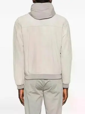 MOORER Hooded Bomber Jacket