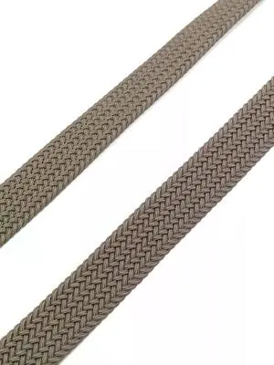 DELL'OGLIO Buckle Woven Belt
