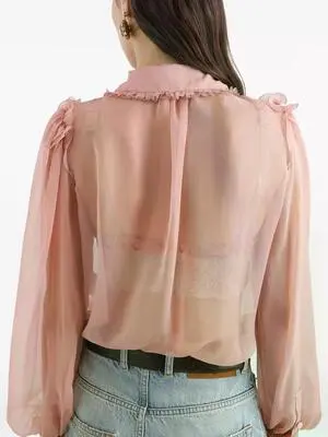 Dolce & Gabbana Ruffled Buttoned Top