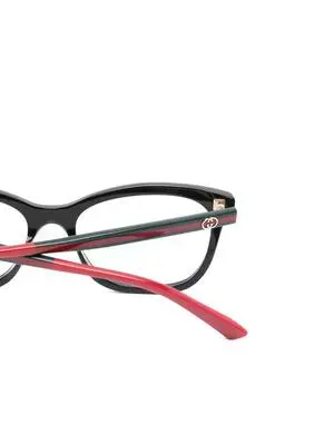 Gucci Square Frame Eyeglasses - Black