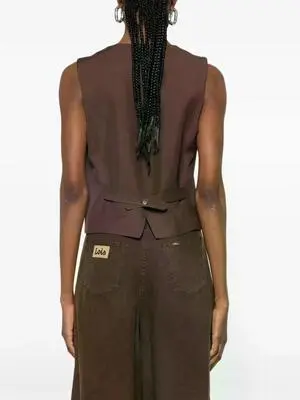 P.a.r.o.s.h Buttoned V-neck Gilet