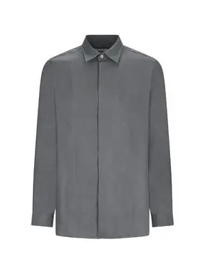 LARDINI Button Shirt - Grey