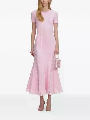 Self-portrait Round Neck Day Dresses