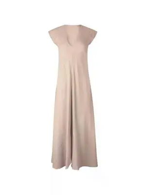 PETER COHEN Doves V-neck Maxi Dress