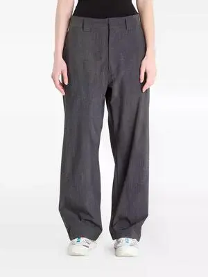 ROA Pinstripe Logo Trousers