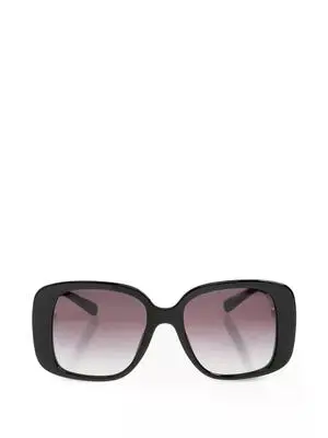 Tory Burch Geometric-frame Sunglasses - Black