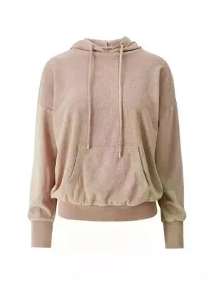 Melissa Odabash Drawstring Hoodie - Neutrals