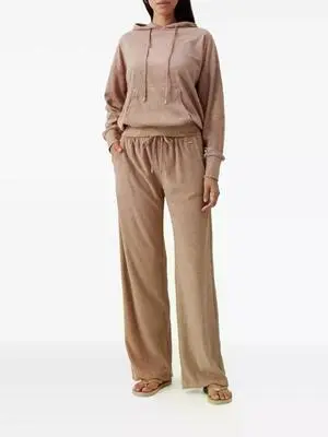 Melissa Odabash Drawstring Hoodie - Neutrals