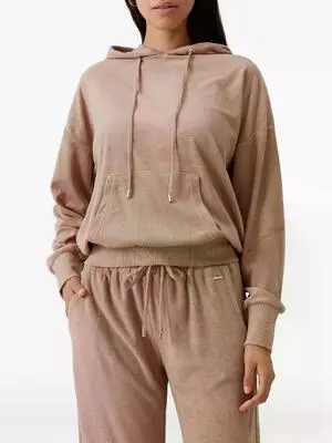 Melissa Odabash Drawstring Hoodie - Neutrals