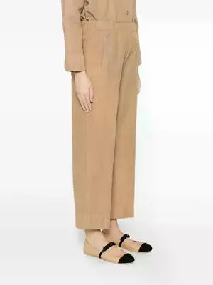 ROSSO 35 Elasticated Waist Cropped Trousers