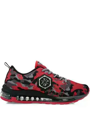 Philipp Plein Camouflage Runner Sneakers