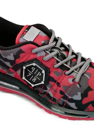 Philipp Plein Camouflage Runner Sneakers