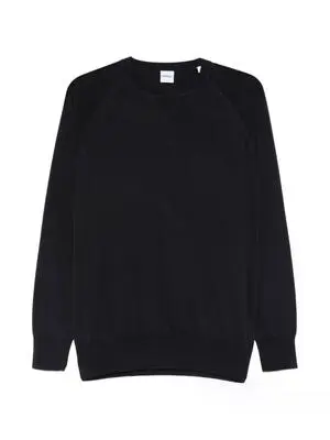 Aspesi Raglan Crew Neck Sweater - Blue