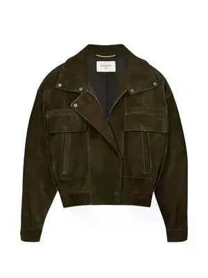 Saint Laurent Pocket Suede Jacket