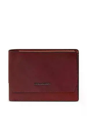 PIQUADRO Stitched Wallet - Brown