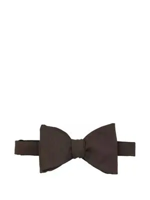 LARDINI Sel-tie Bow Tie - Brown