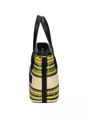 Moschino Striped Tote Bag