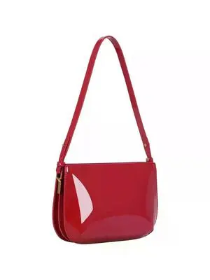 POTAMY Patent-leather Shoulder Bag