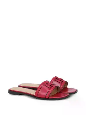 POTAMY Cut-out Leather Sandals