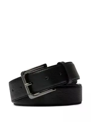 LANCEL Grained-leather Belt - Black