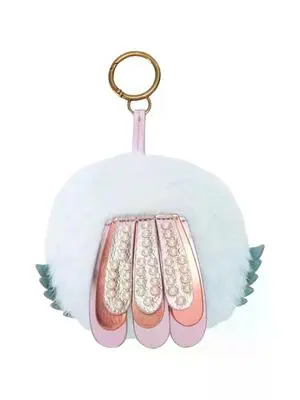 Kurt Geiger Pompom Eagle Charm Keyring