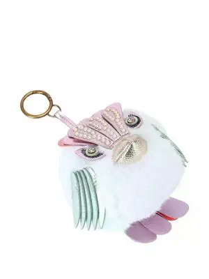 Kurt Geiger Pompom Eagle Charm Keyring