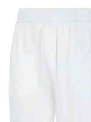 Eleventy Elastic-waistband Cropped Trousers