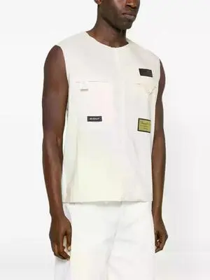 MAISON MARGIELA Logo-patch Vest