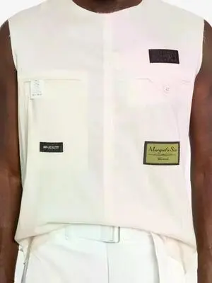 MAISON MARGIELA Logo-patch Vest