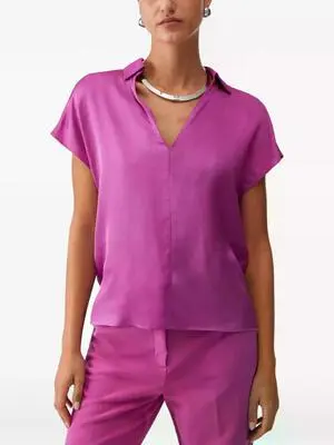 Liu Jo V-neck Satin Blouse
