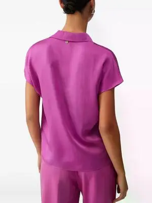 Liu Jo V-neck Satin Blouse