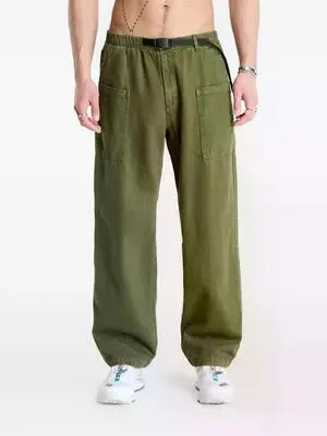 Gramicci Belted Wide-leg Trousers - Green