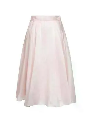 Max Mara Gathered Midi Skirt