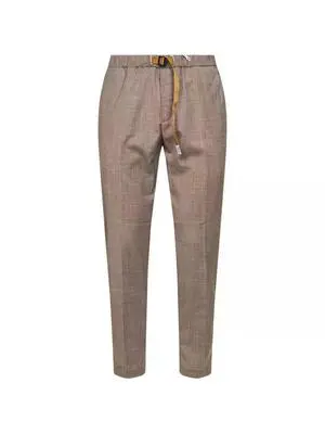 WHITE SAND Belted Trousers - Neutrals