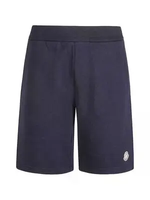 Moncler Logo-detail Shorts - Blue