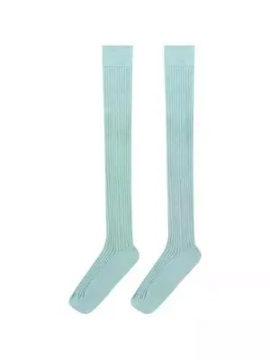 Red Valentino Ribbed Socks
