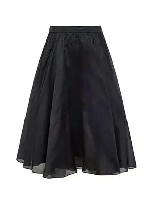 Max Mara Gathered Skirt - Black