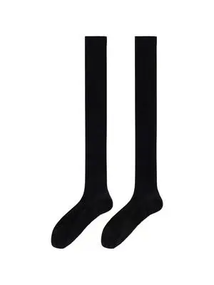Red Valentino Ribbed Socks