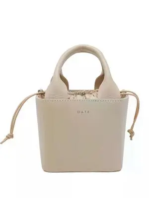 D.a.t.e. Cubo Leather Handbag