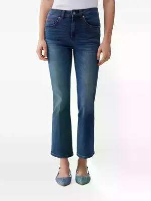 Liu Jo Stonewash-effect Flared Jeans