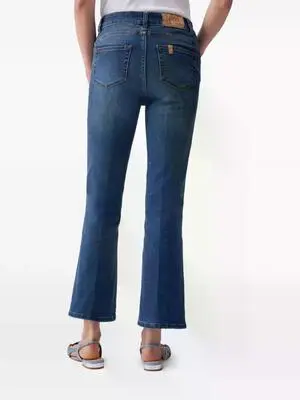 Liu Jo Stonewash-effect Flared Jeans