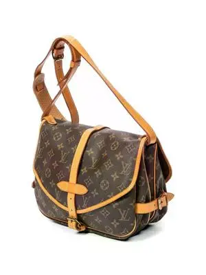 LOUIS VUITTON Saumur Monogram Canvas Shoulder Bag