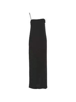 VERSUS Spaghetti-strap Maxi Dress - Black