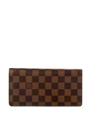 LOUIS VUITTON Damier Ebène Canvas Wallet