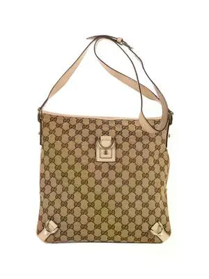 Gucci Abbey D-ring Patterned Shoulder Bag - Neutrals