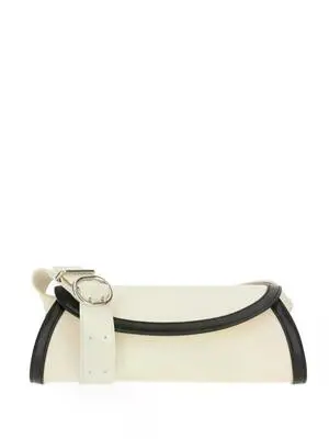 JIL SANDER Contrast-trim Shoulder Bag - Neutrals