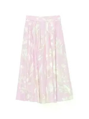 ROSSO 35 Floral Skirt - Pink