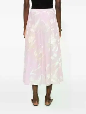 ROSSO 35 Floral Print Skirt
