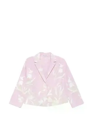 ROSSO 35 Floral Print Jacket - Pink